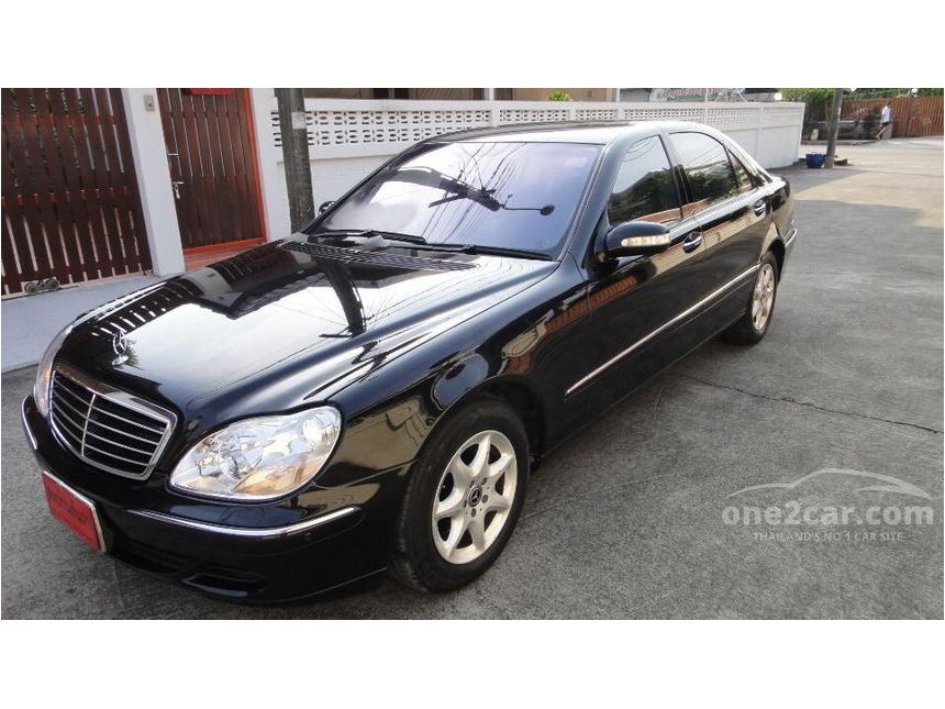 Mercedes-Benz S280 2004 2.8 in กรุงเทพและปริมณฑล Automatic Sedan สีดำ ...