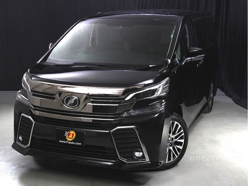 Toyota Vellfire 2017 (ปี 15-18) 2.5 เกียร์อัตโนมัติ สีดำ | One2car.com ...