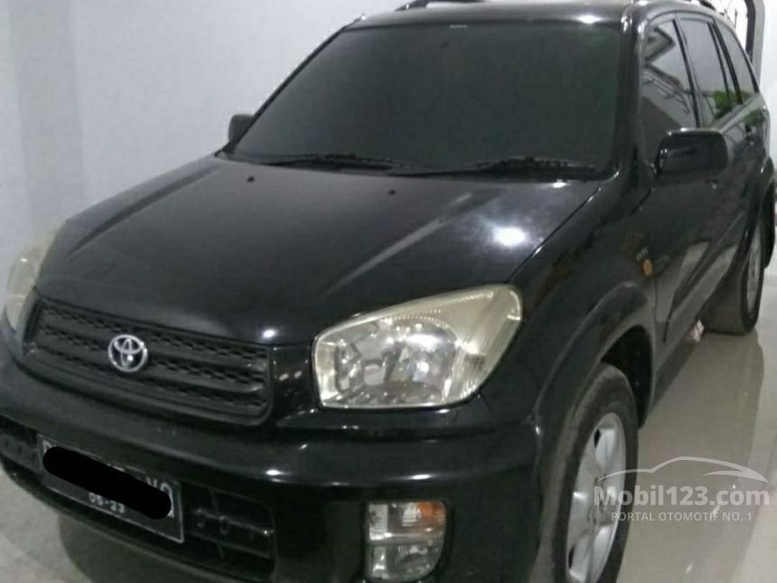 Jual Mobil Toyota RAV4 2003 2.0 di Sumatera Utara Automatic SUV Hitam ...