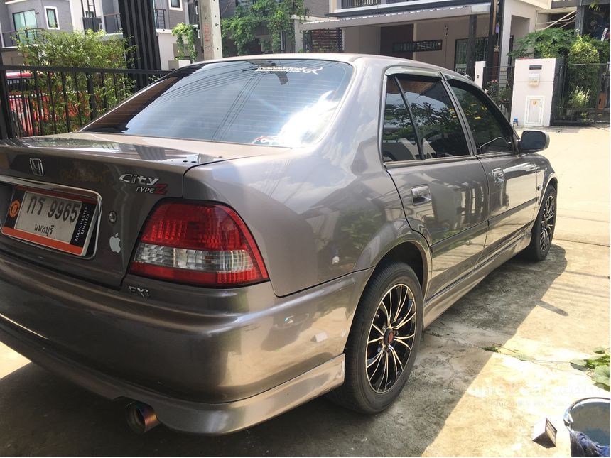 Honda City 2002 TYPE-Z (ปี 99-02) Type-Z EXi 1.5 เกียร์อัตโนมัติ สีเทา ...