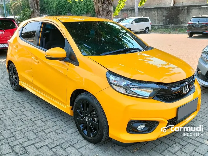 Jual Mobil Honda Brio 2022 RS 1.2 di Banten Automatic Hatchback Kuning ...