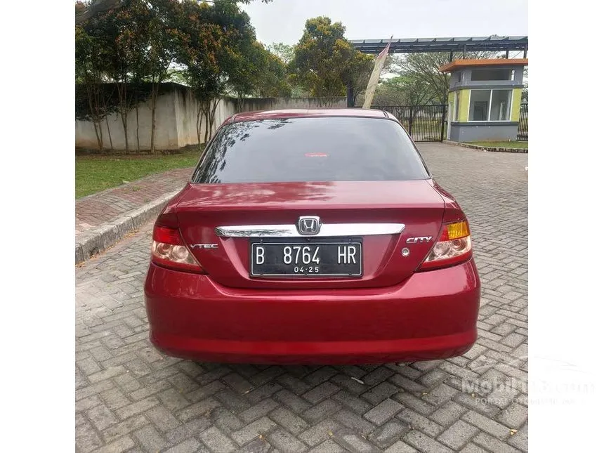 Jual Mobil Honda City 2005 VTEC 1.5 di Banten Automatic Sedan Merah Rp ...